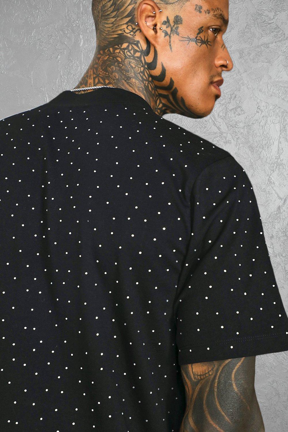 All Over Rhinestone T shirt