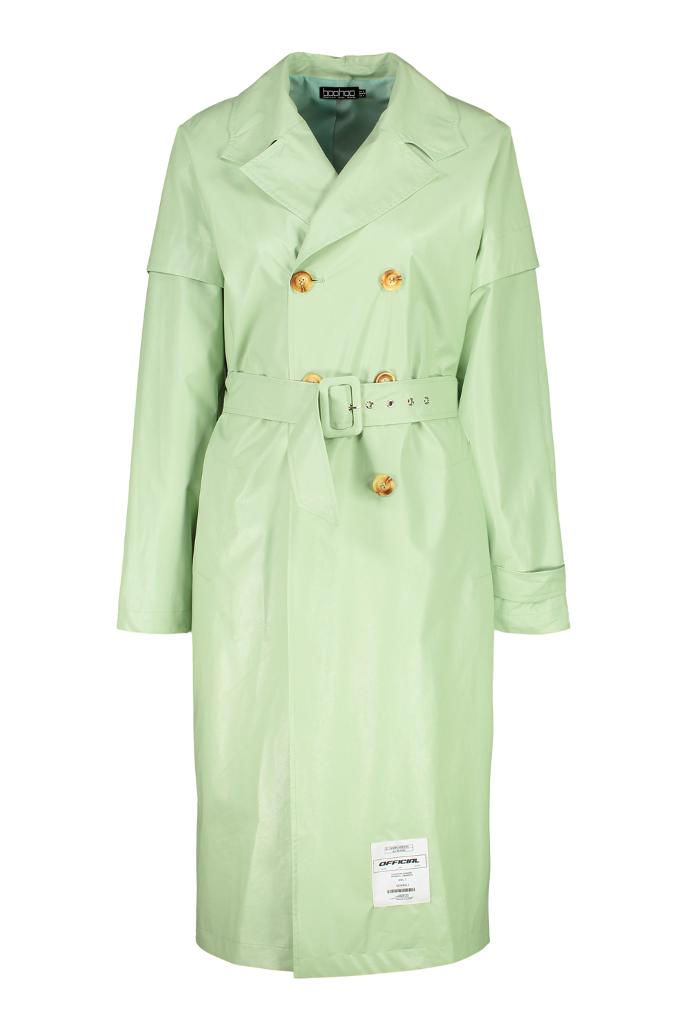 Pu Oversized Trench Coat | boohoo Pu Oversized Trench Coat | boohoo