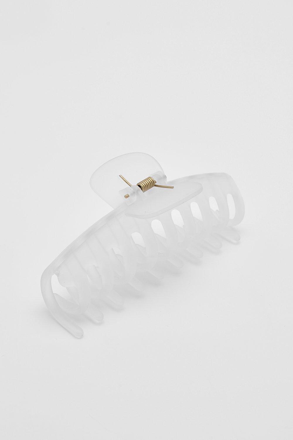 Clear hair clips store