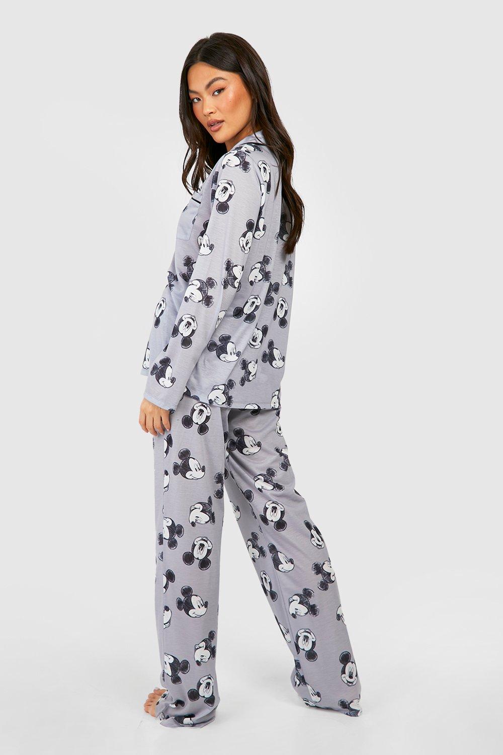 Disney Mickey Mouse Pyjama Set mit Knopfleiste