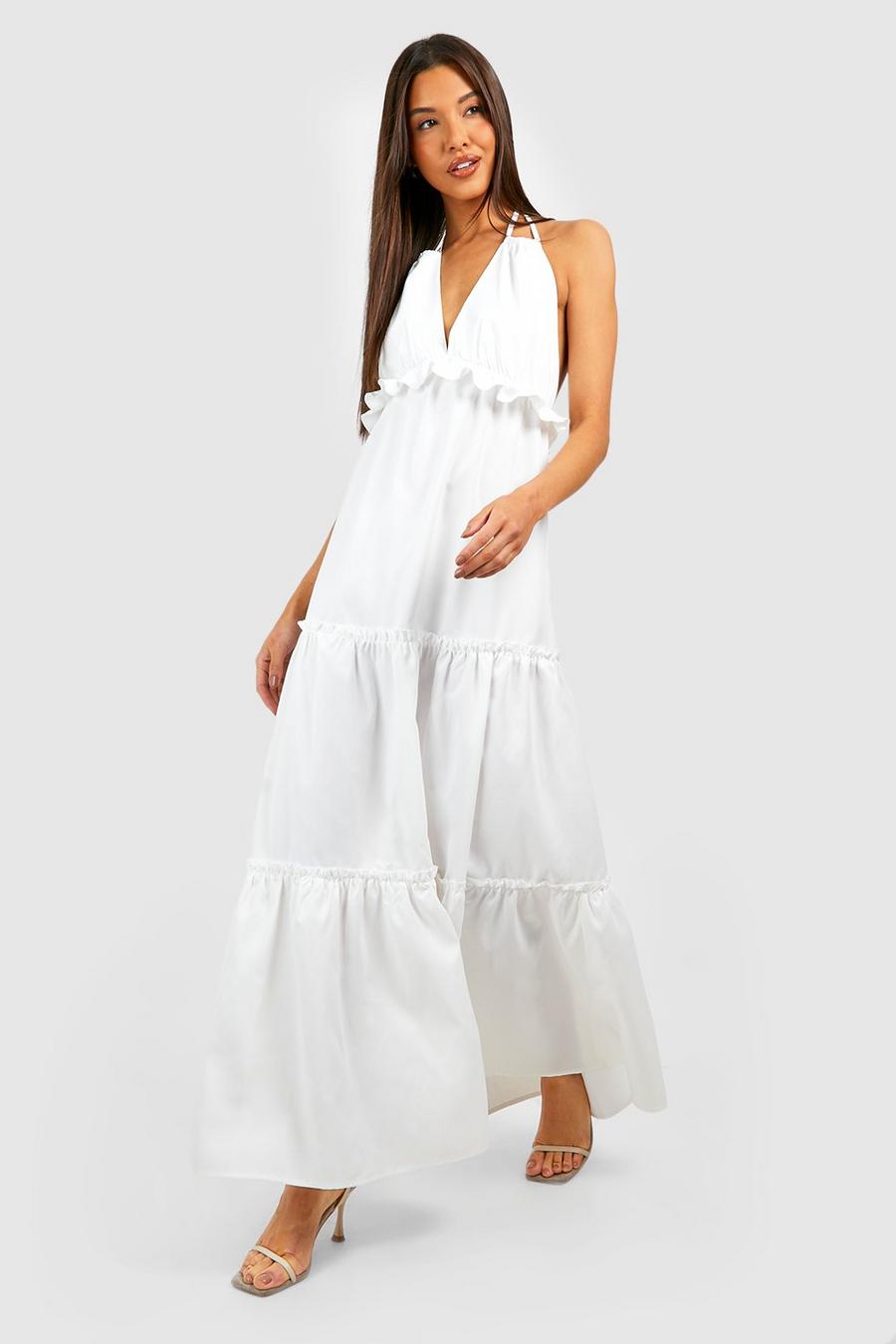 Tiered Maxi Dress | boohoo USA Tiered Maxi Dress | boohoo USA