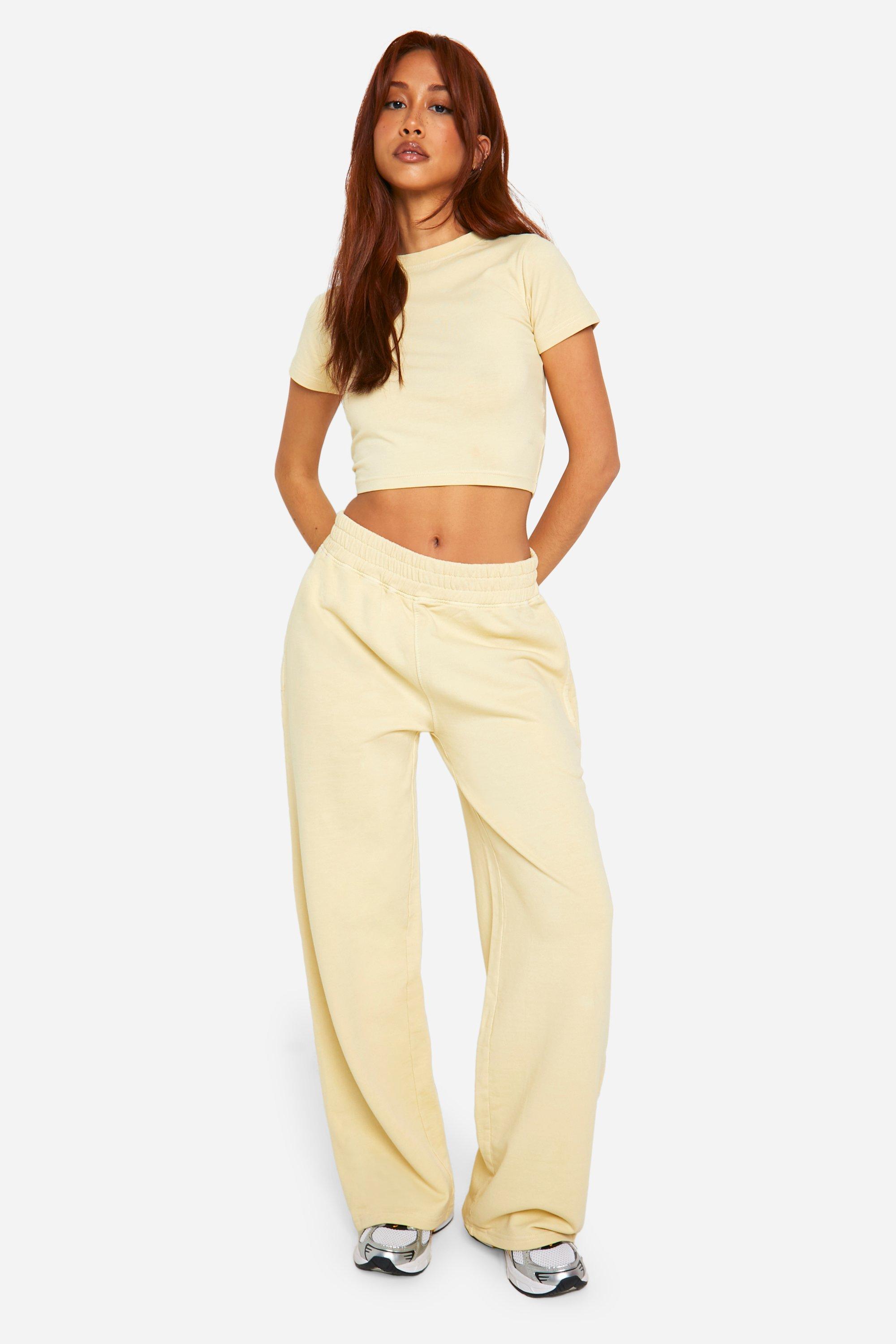 Premium Overdyed Straight Leg Sweatpant | boohoo USA Premium Overdyed Straight Leg Sweatpant | boohoo USA
