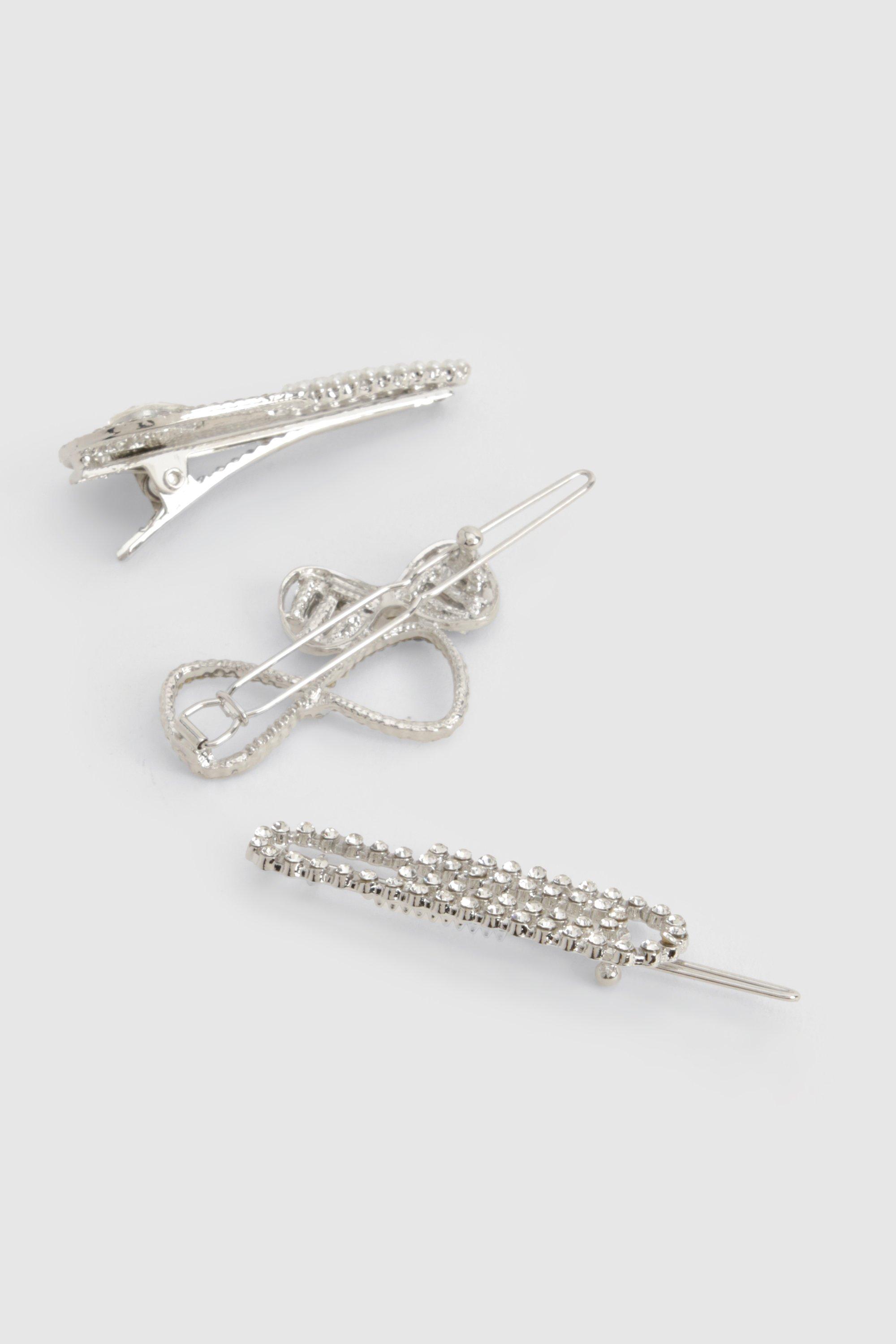 Diamante hair pins store