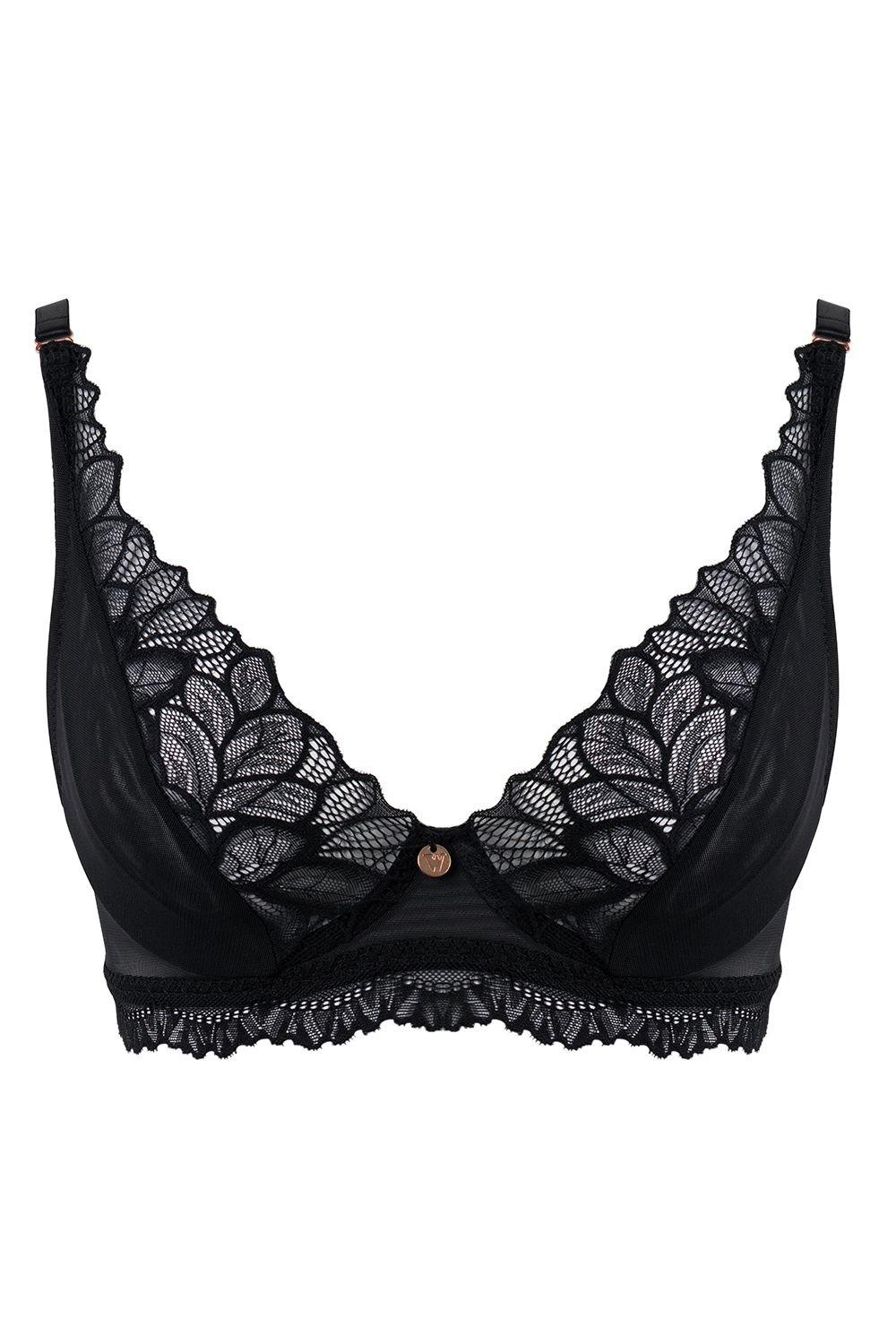 Wonderbra Wonderbra Spirit Triangle Tribal Mix Lace Bra | Debenhams