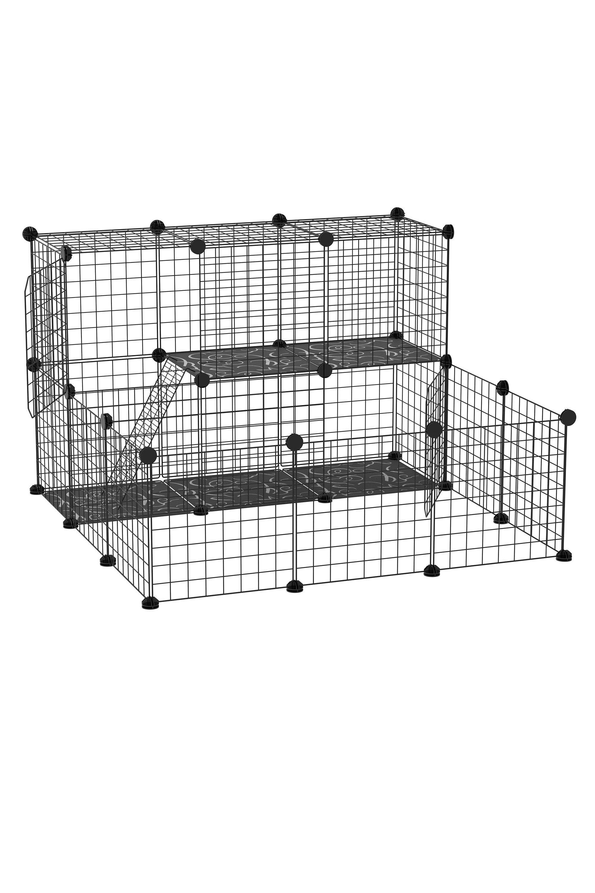 Pet Playpen DIY Small Animal Cage for Rabbit Ferret Chinchilla Guinea boohoo UK