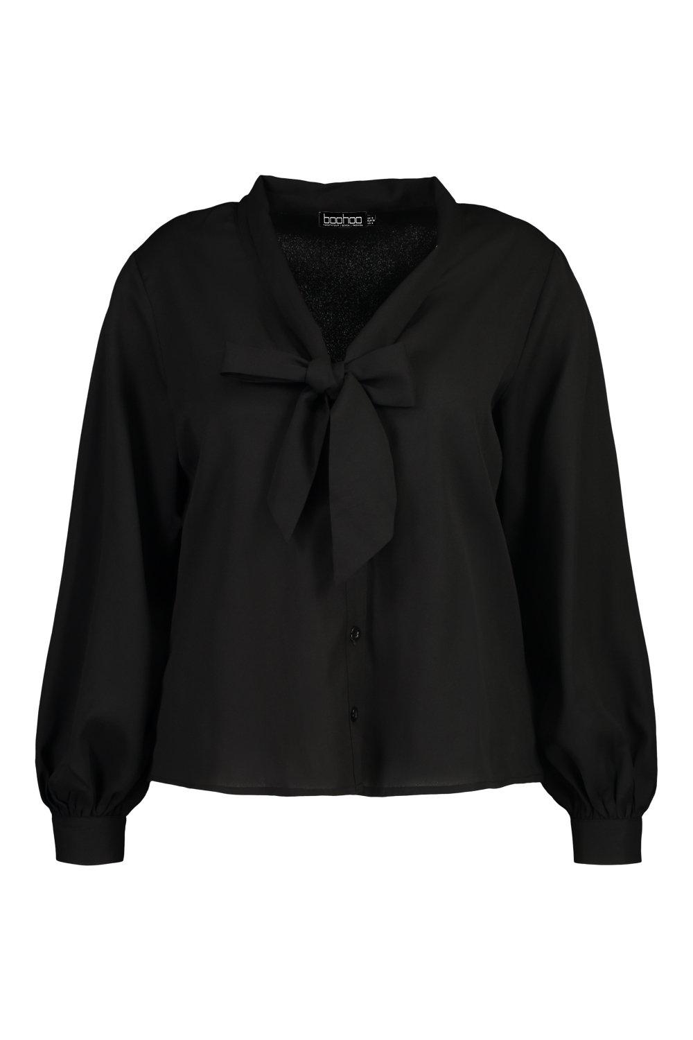 Arm Trotz Regenerativ Schwarze Bluse Mit Schleife Moralische Erziehung