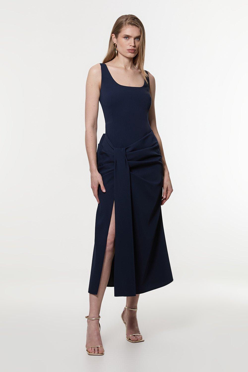 Petite Velvet Sequin One Shoulder Woven Maxi Dress | Karen Petite Velvet Sequin One Shoulder Woven Maxi Dress | Karen