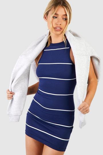 Striped Bodycon Dresses Boohoo Uk